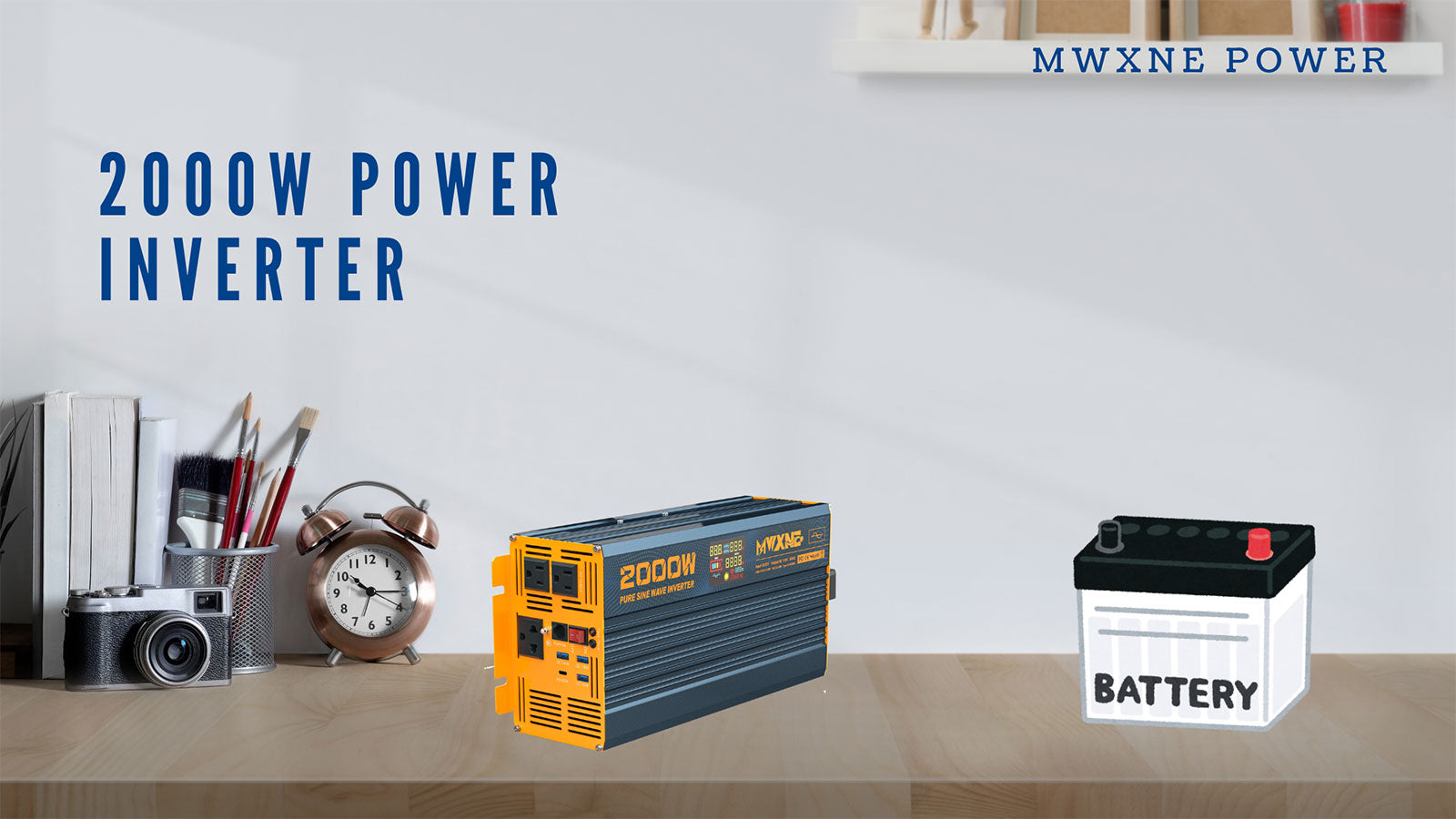 Can I run a 2000 watt inverter on a 12V battery? – MWXNE POWER