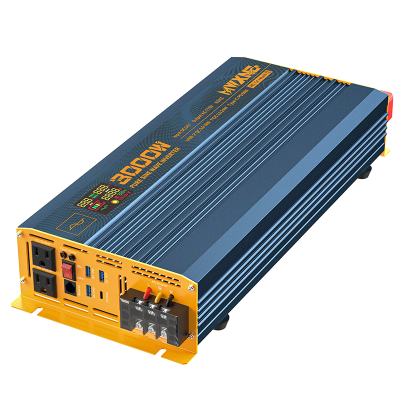 MWXNE 3000W Pure Sine Wave Power Inverter DC 12V to 110V 120V – MWXNE POWER